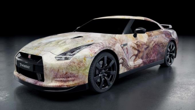 Gryphon Scream Myth DIY Vehicle Wrap Film For Car Body Printable