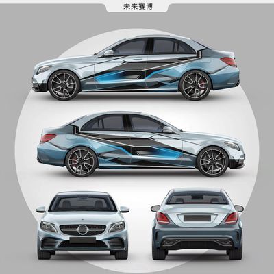 PVC Digital Print Car Wrap Vinyl Roll Vehicle Wrap Material